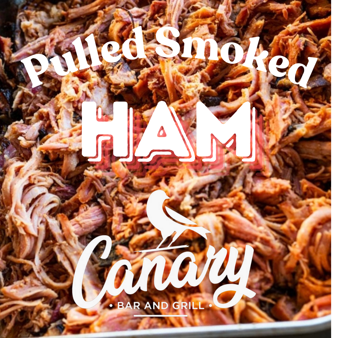 Big Tater with Smoked Ham (Online Menu) | Canary Bar & Grill